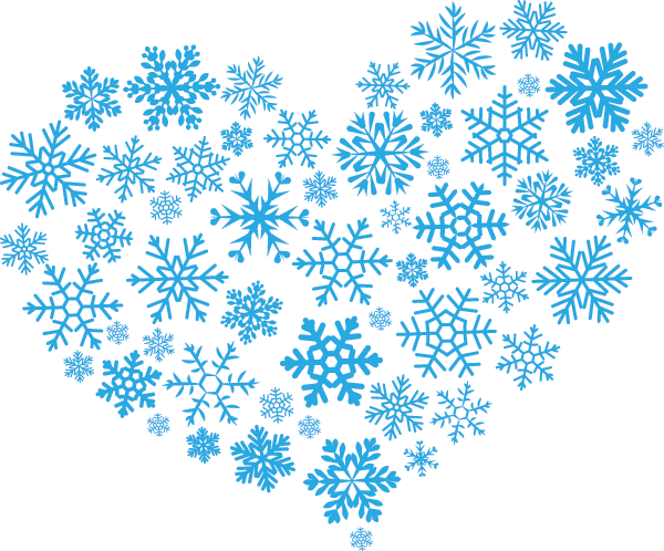 Snowflake Heart | Symbols & Emoticons
