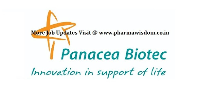 Panacea Biotec - Urgent Openings for Production / Packing / Quality Assurance / Quality Control ...
