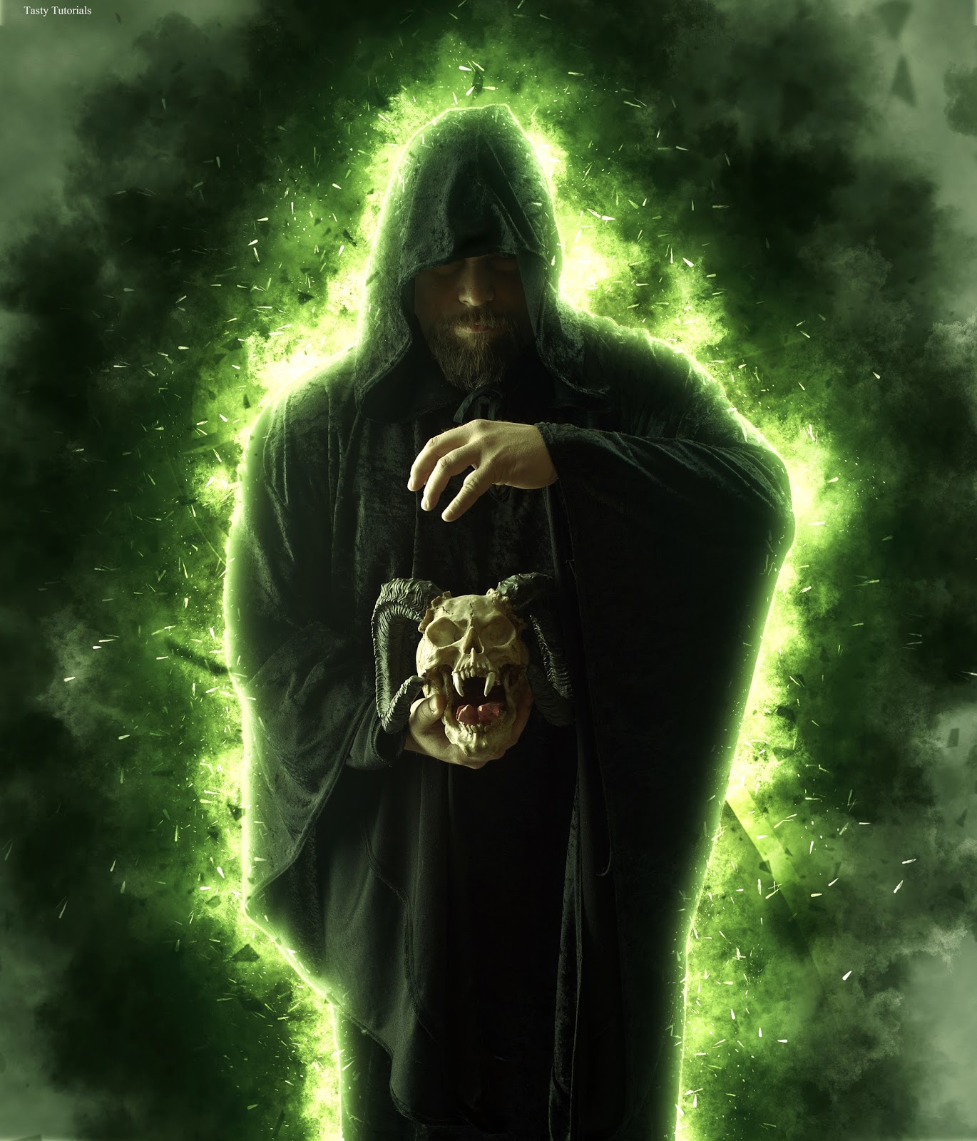 The Hero Stunning Photo Effect In Photoshop CS6 Extended - Tasty Tutorials