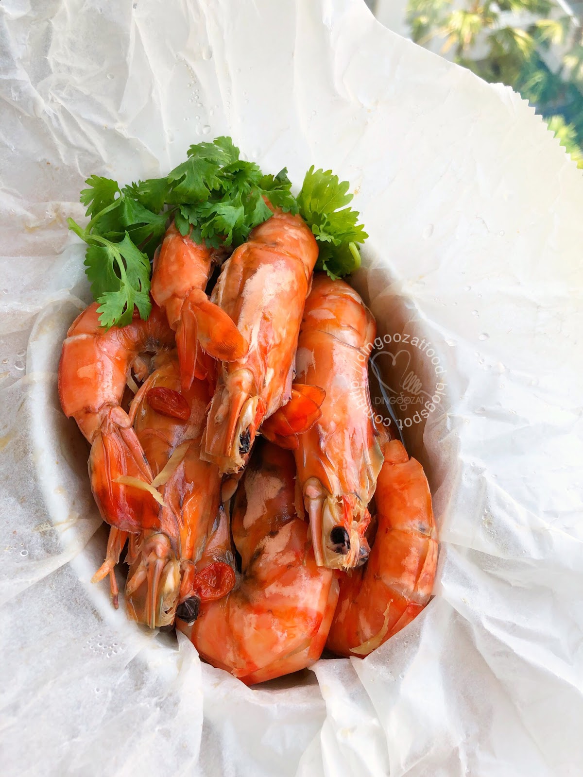 Miki's Food Archives : Steamed Drunken Prawn with Angelica (Dang Gui ...