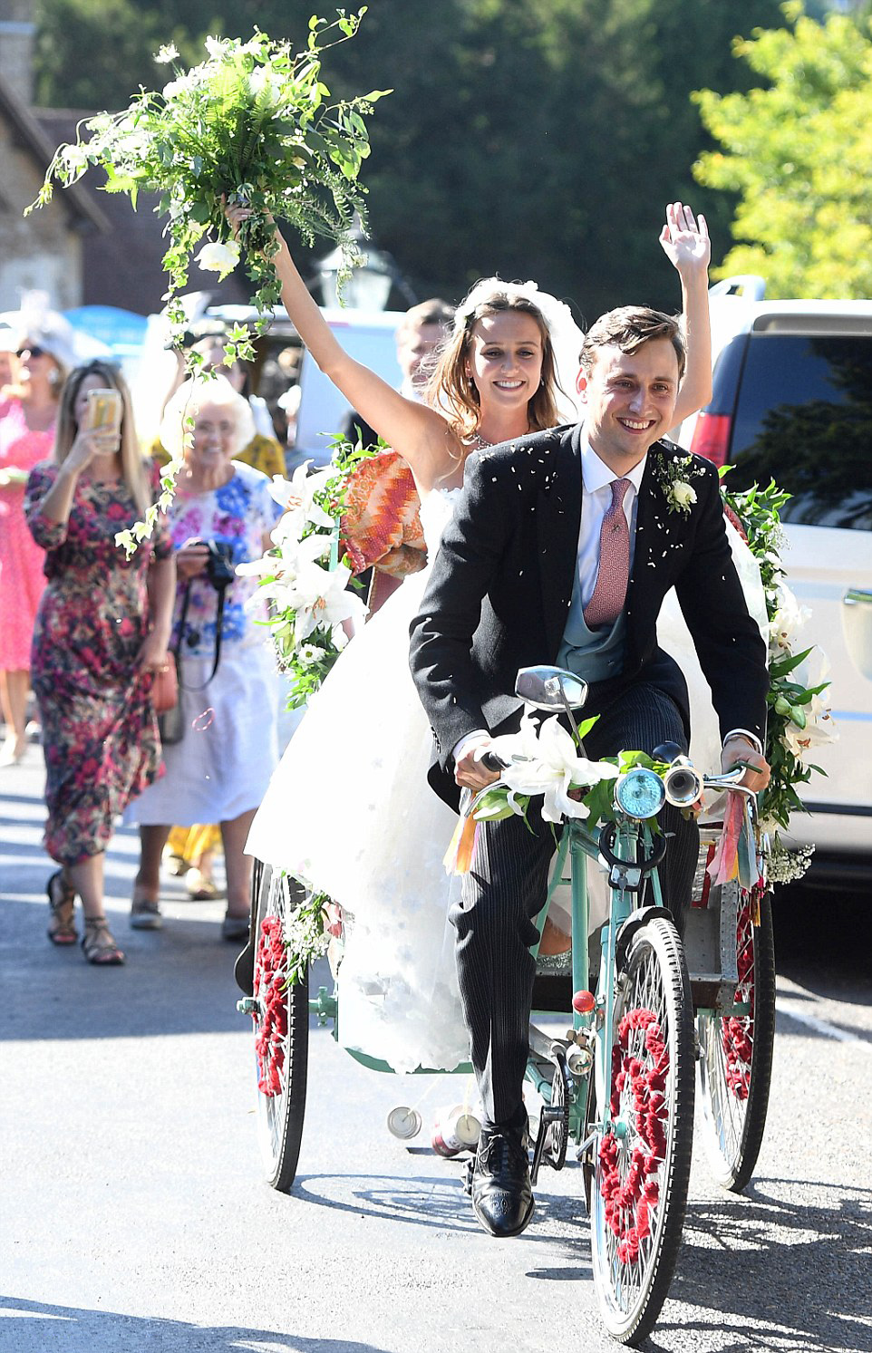 Royal Family Around the World: The British Royals Attend the wedding of ...
