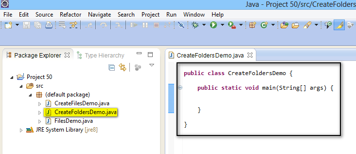 Selenium-By-Arun: 260. Creating Folders using mkdir( ) method