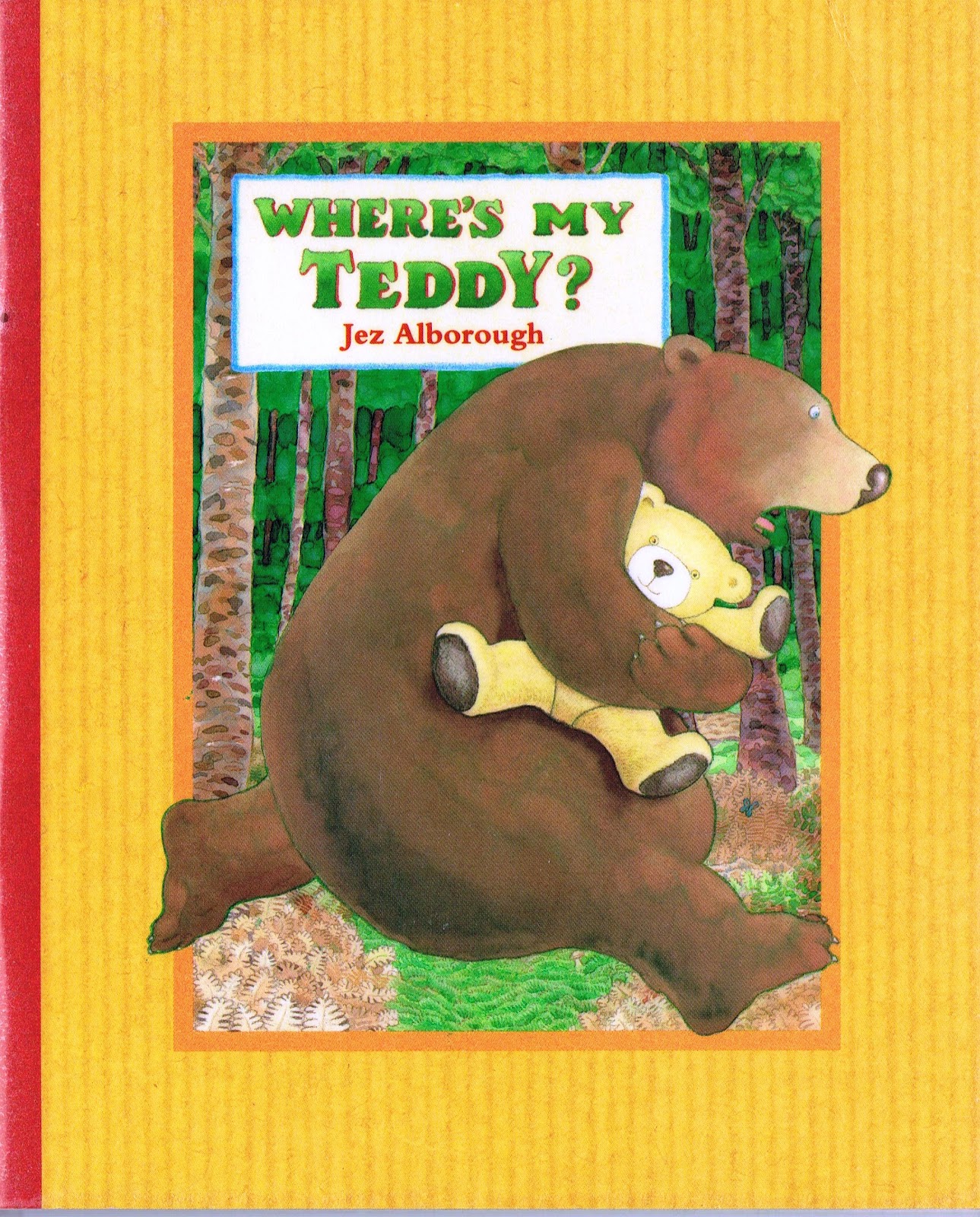 Little Library of Rescued Books: Where's My Teddy? by Jez Alborough
