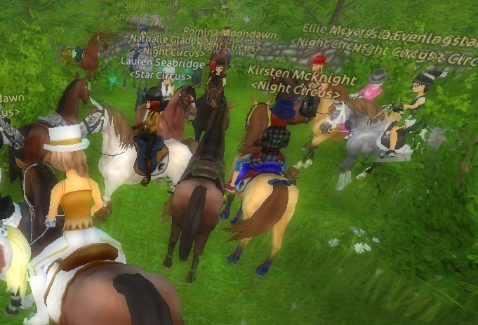 Star Stable Online Mel: Spotkanie Night Circus :D