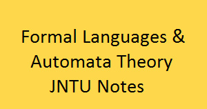 Formal Languages And Automata Theory (CSE)