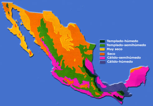 Geografia Y Su Enseñanza: CLIMAS DE MEXICO II