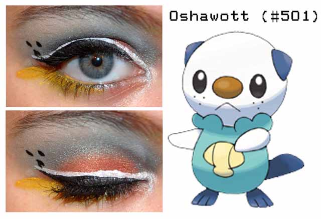 PACROID: Pokemon Eyeshadow Designs
