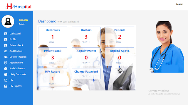 Hospital Management System in PHP MySQL with Source Code | Free Download