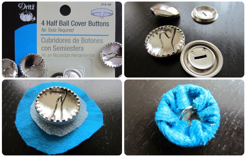 Staying Steyn: Fabric Covered Buttons
