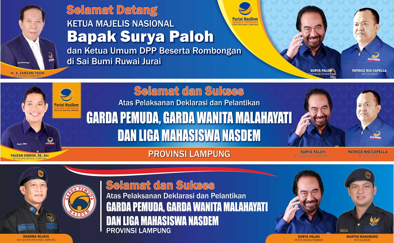 Afrora Desain: Desain Garda Nasdem dan Sumpah Pemuda