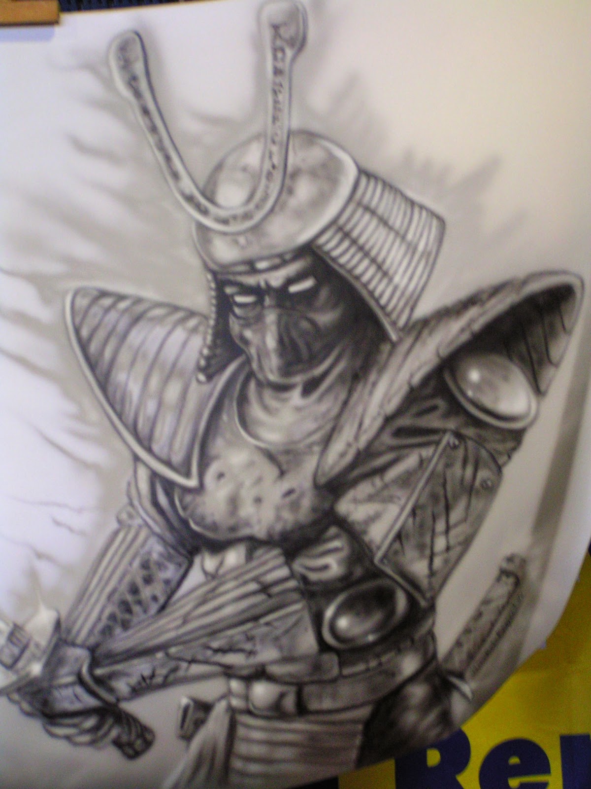 Airbrush vom Feinsten: Airbrush Opel Samurai