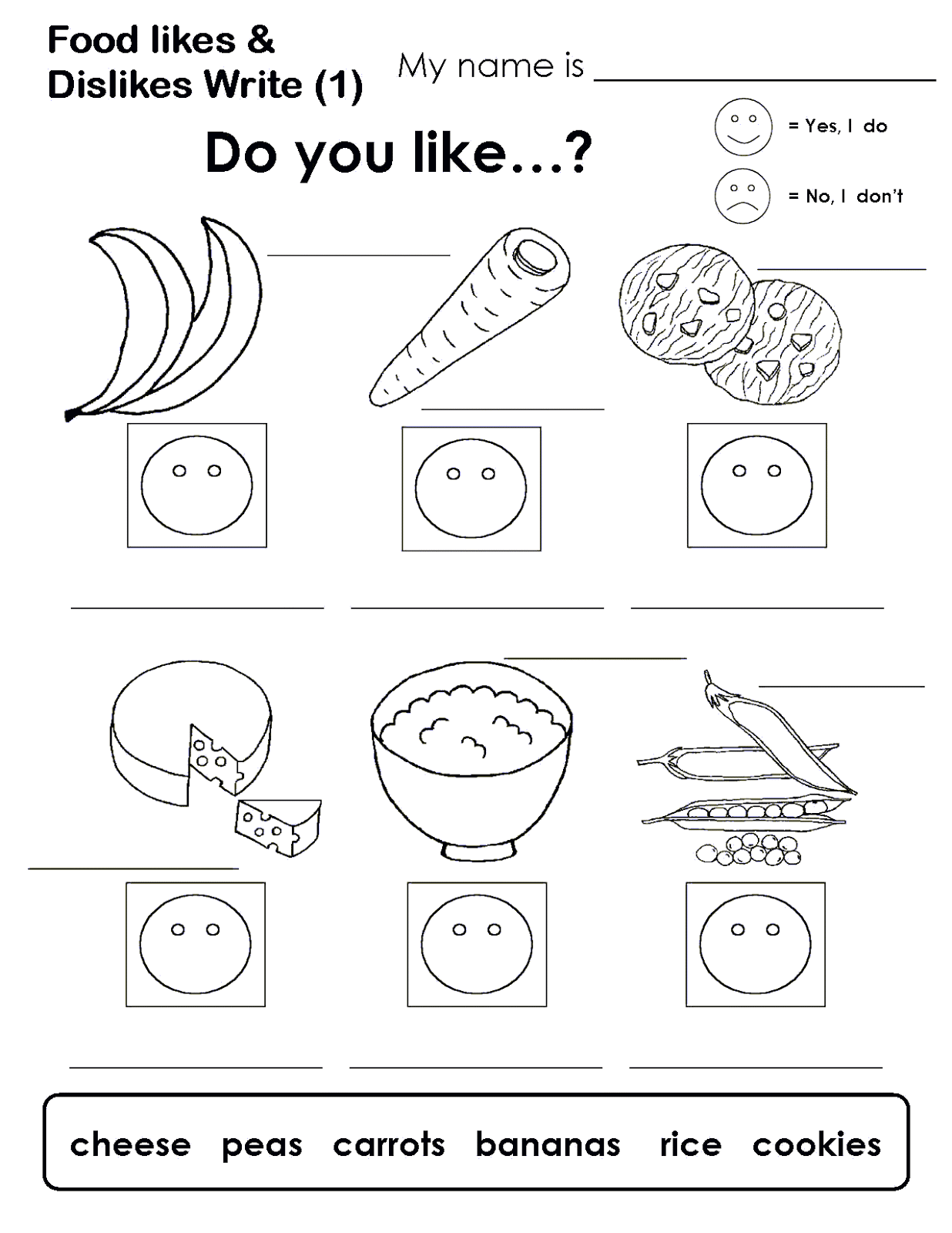 LIKES AND DISLIKES - todo para tu clase
