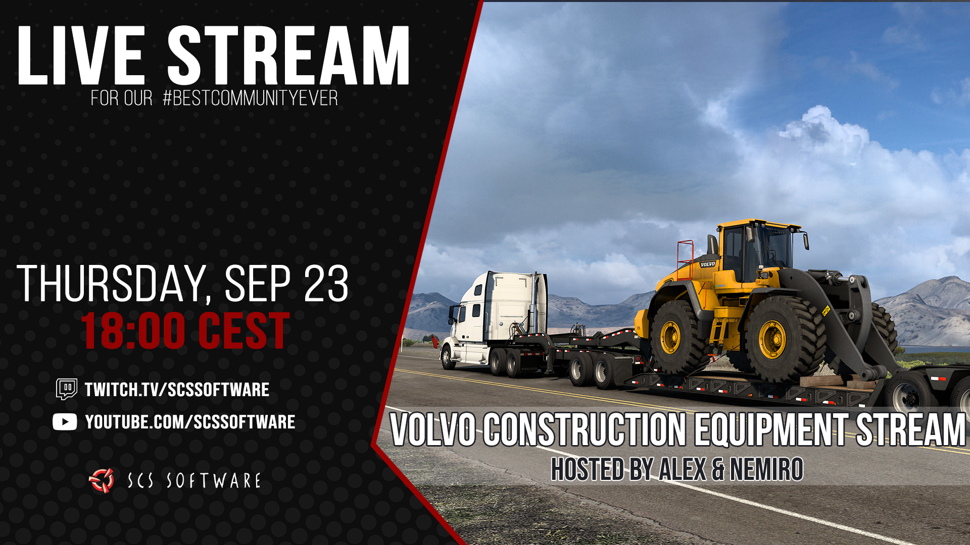 ATS & ETS2: Volvo Construction Equipment DLC news - ModDB