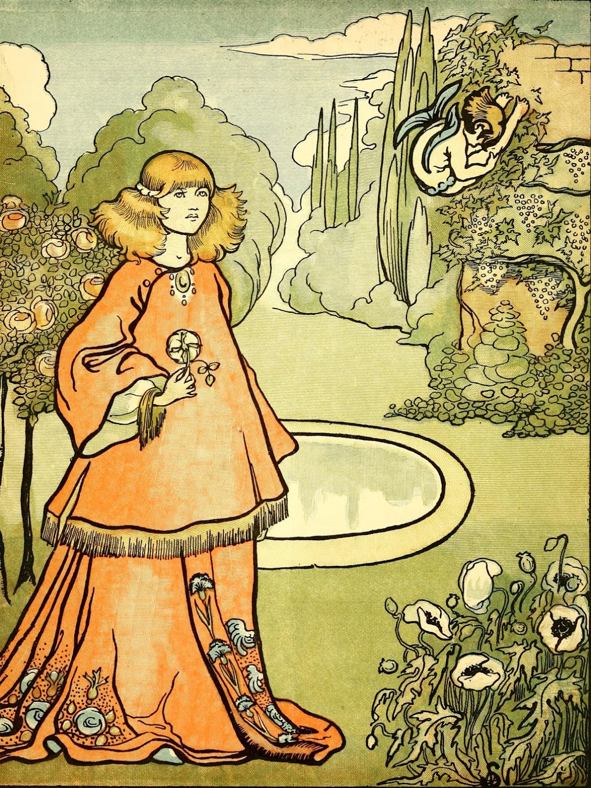 Art of Narrative: Nellie Syrett ~ The Other Side of the Sun ~ 1900