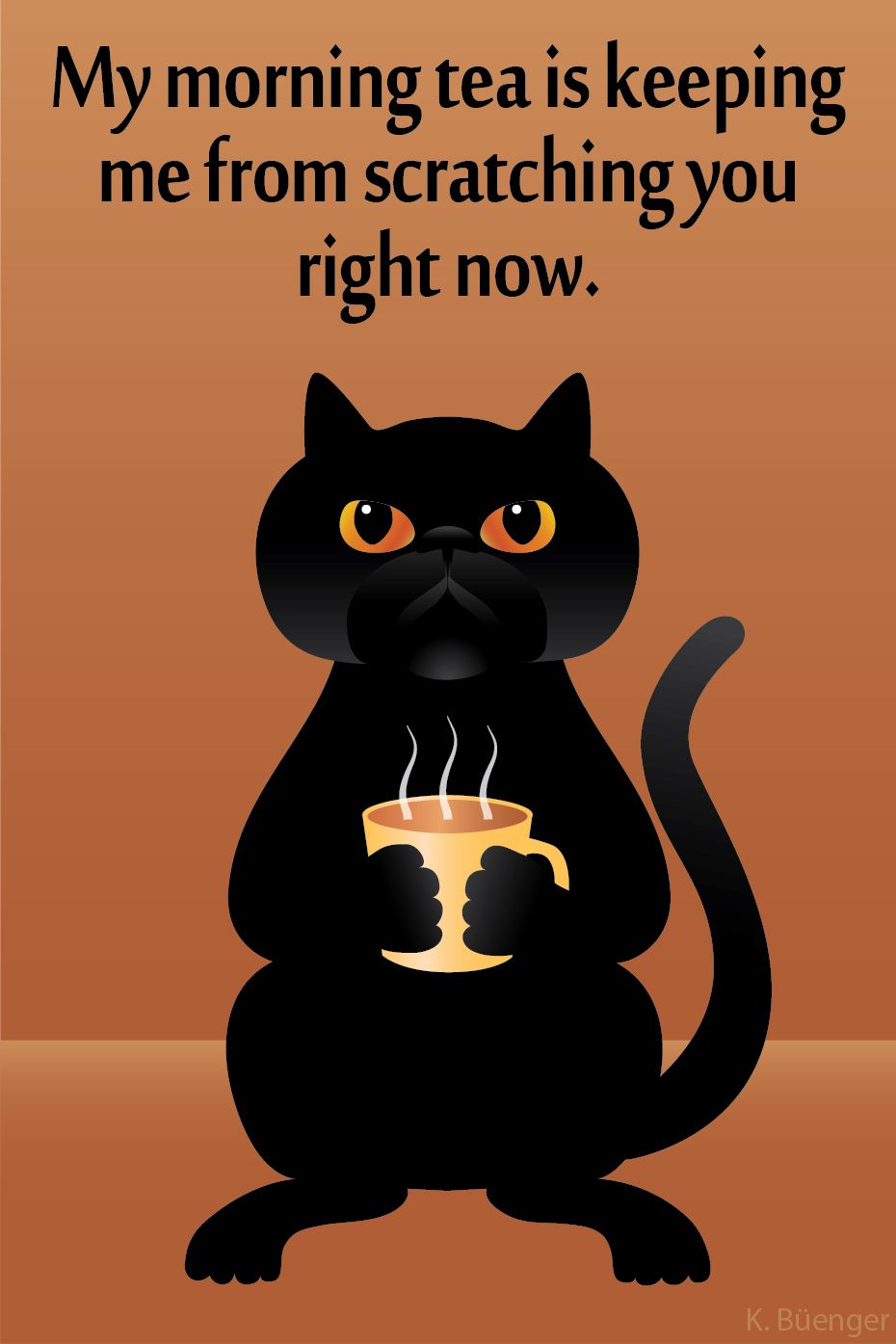 Her Peaceful Garden: Tea-Themed Note Card Set