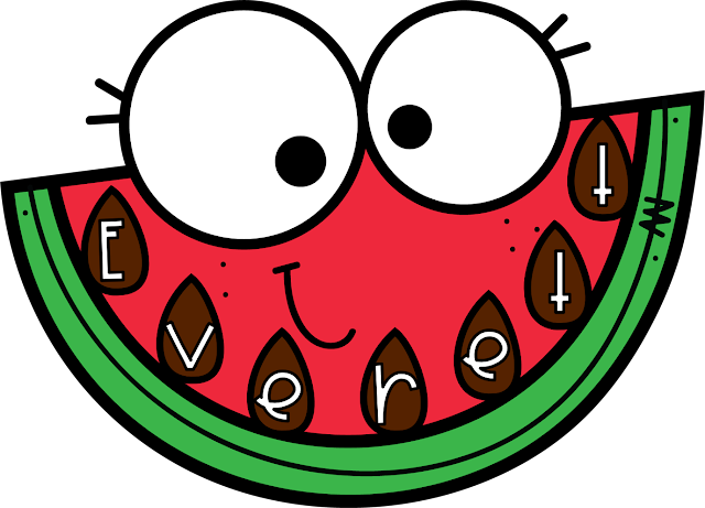 Watermelon Name Craft Plus Writing | Mrs. Black's Bees