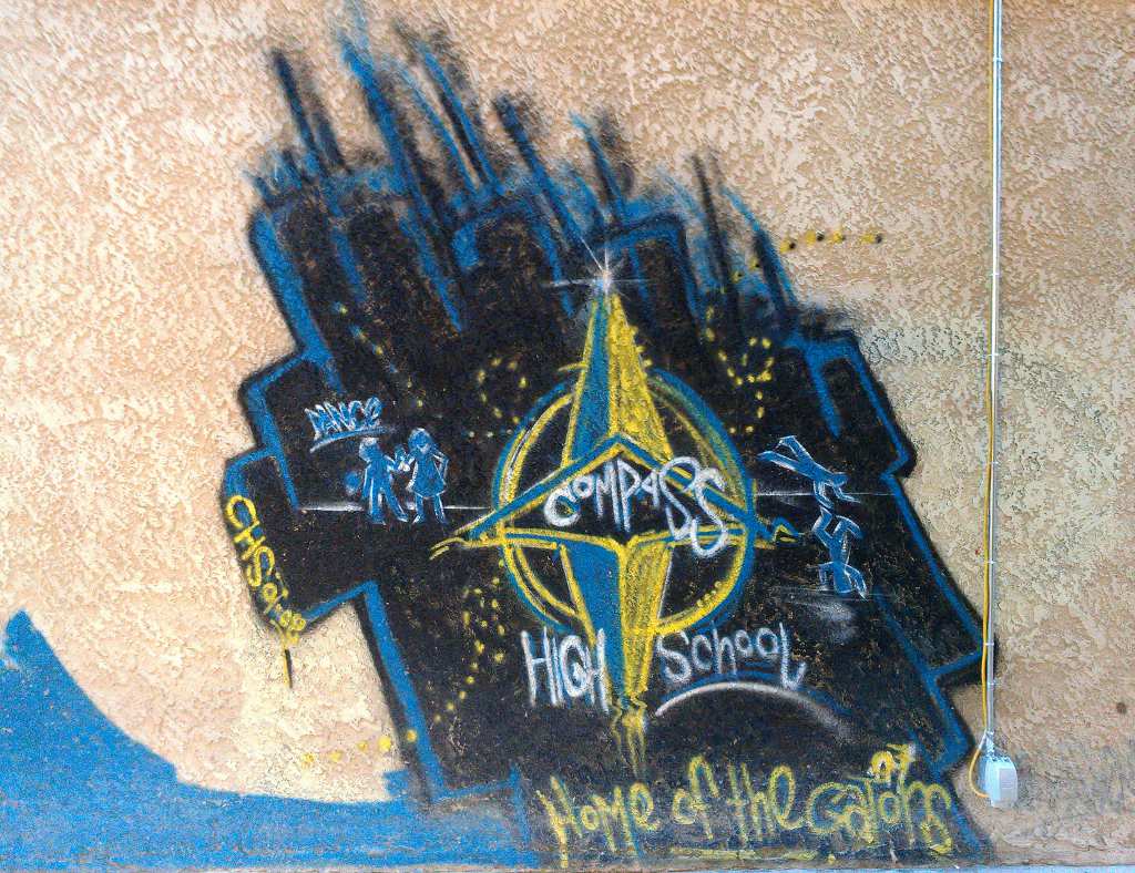 The Tucson Murals Project: Compass High School!