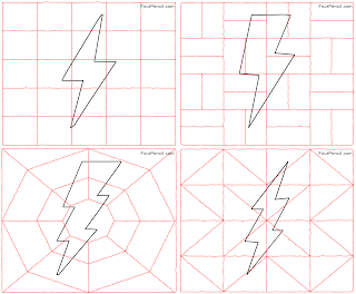 Four grid: Free printable Electricity grid line drawing worksheet ...