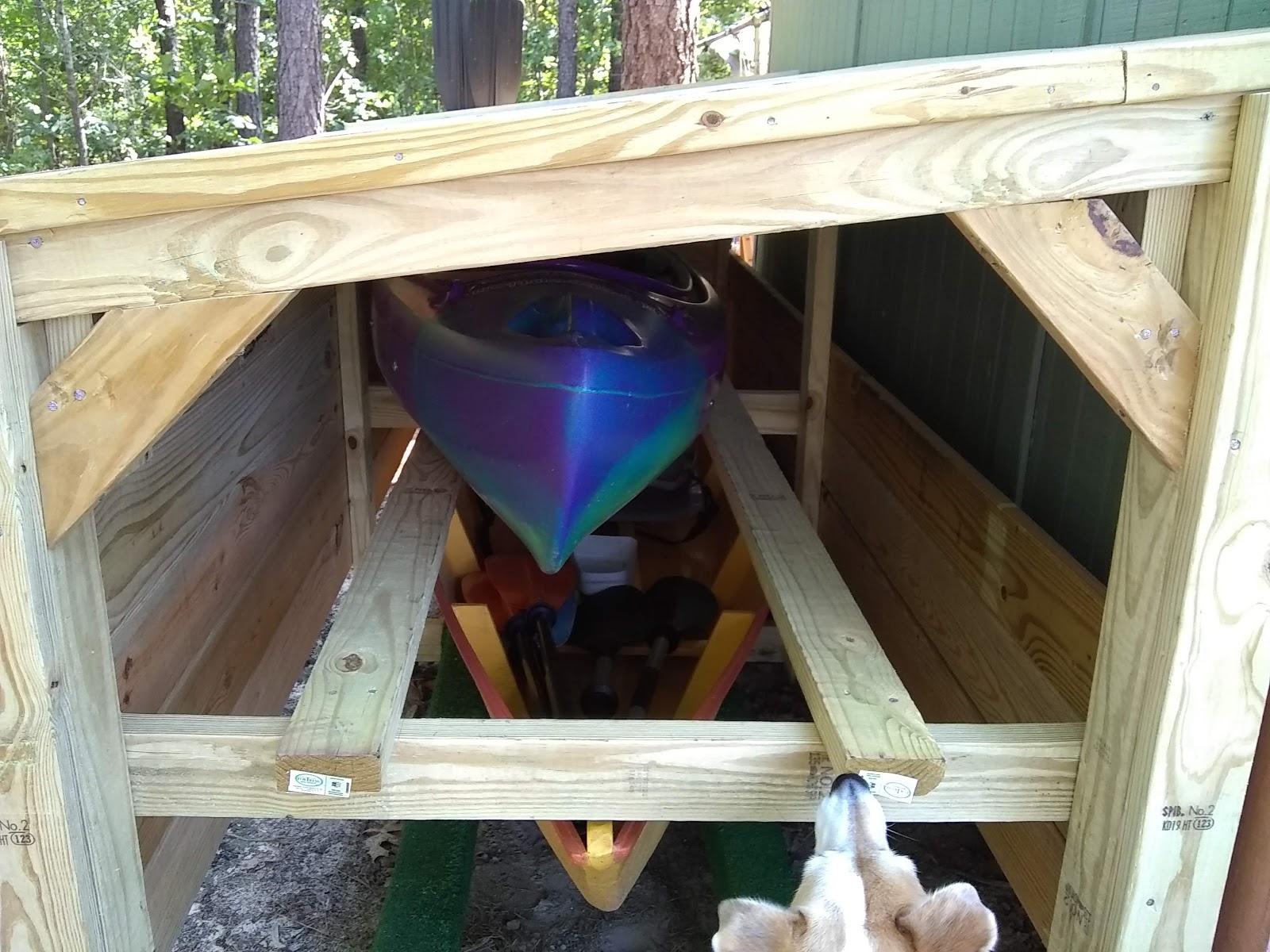 timberwalkers: Kayak Shack Materials List & Construction Notes