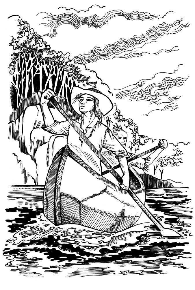 Délires d'un carnet d'esquisse: Pierre-Esprit Radisson