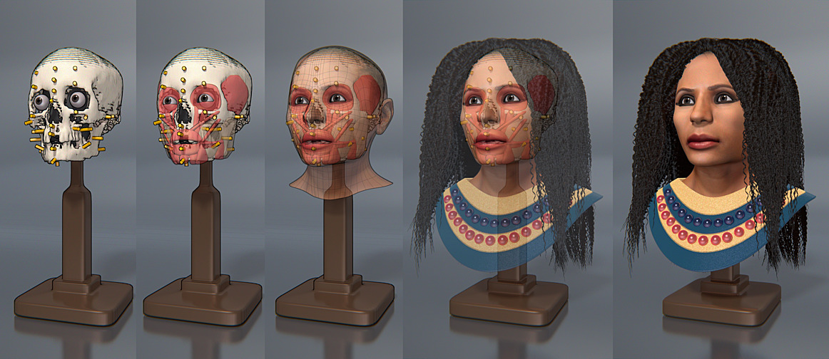 ATOR: Forensic Facial Reconstruction of Virtual Mummy (1997)