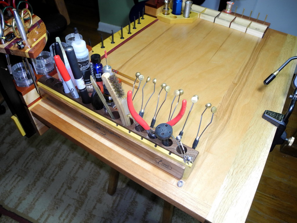 cp's fly fishing and fly tying: New tying bench - Finest Fly Tying ...