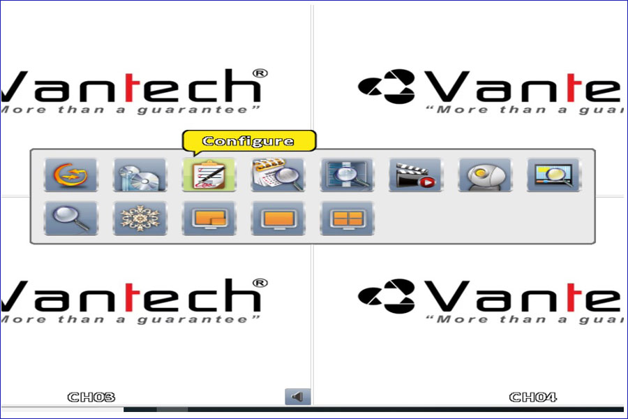 Hướng dẫn sử dụng đầu ghi hình Vantech VP-464H265+