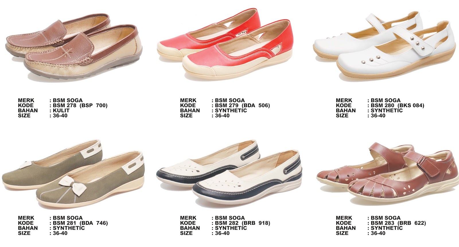 donaku-myonlineshop: KATALOG SEPATU CASUAL WANITA