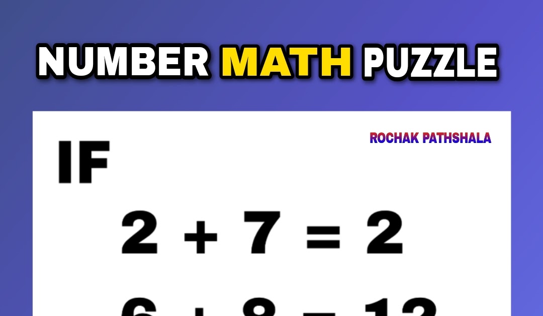viral number math puzzle 11 with answer | facebook puzzle | - rochak ...