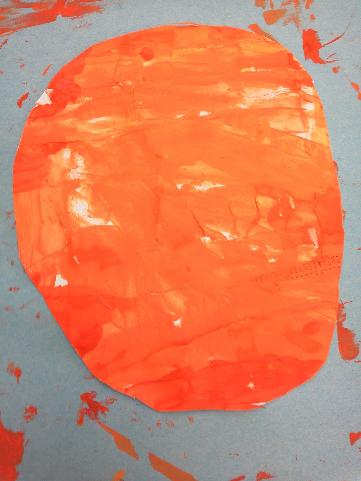 candice ashment art: Goofy Mixed Media Halloween Pumpkins! {tutorial}