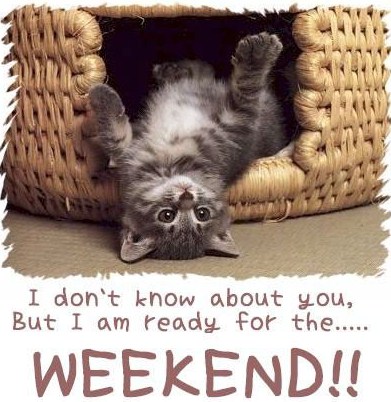 Mamaw's Place: Waiting for the weekend....