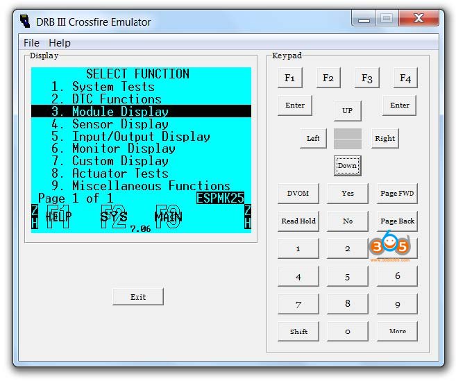 2005 Chrysler Crossfire ABS Bleeding with DBR III emulator - Auto ...