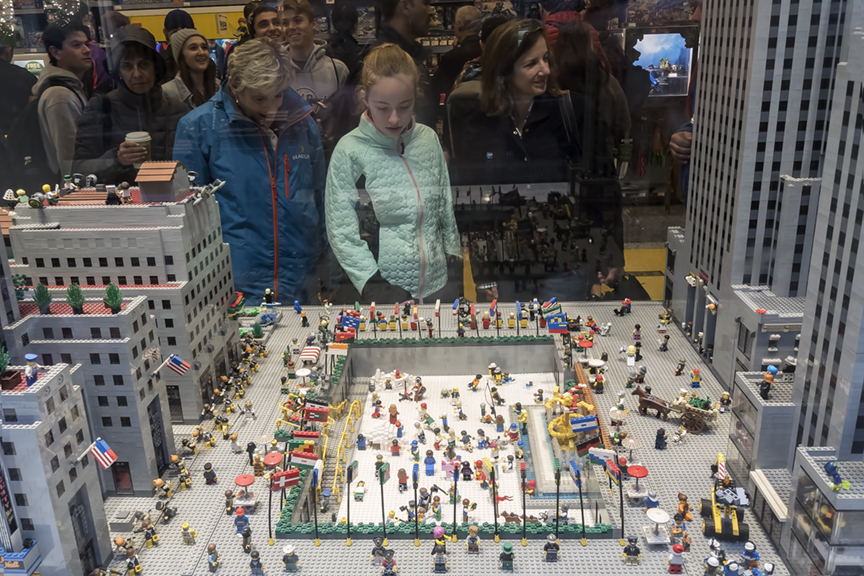 St. Louis Daily Photo: Legos In Rockefeller Center