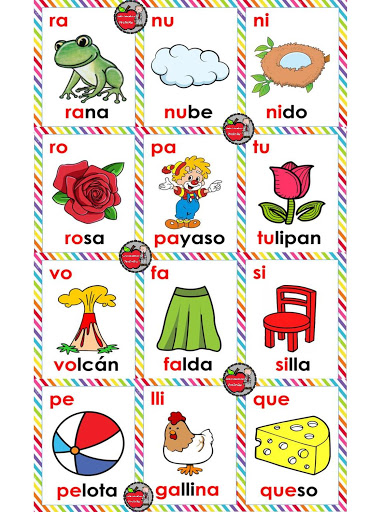 LOTERÍA DE SÍLABAS