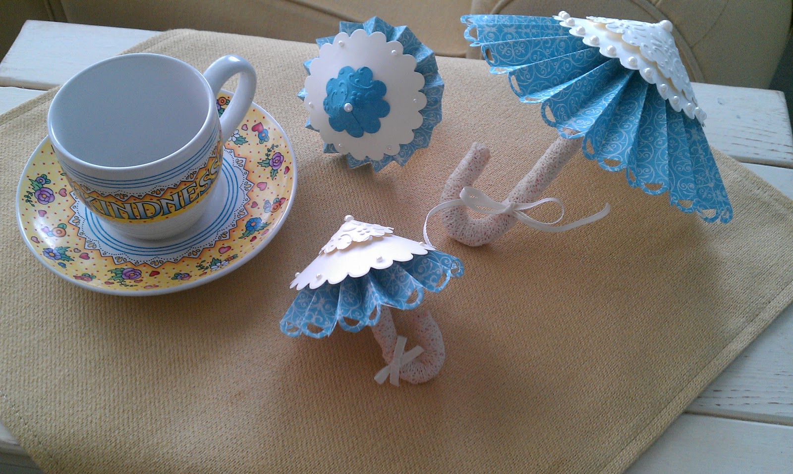 Holly's Stamping Addiction: April Showers Umbrellas