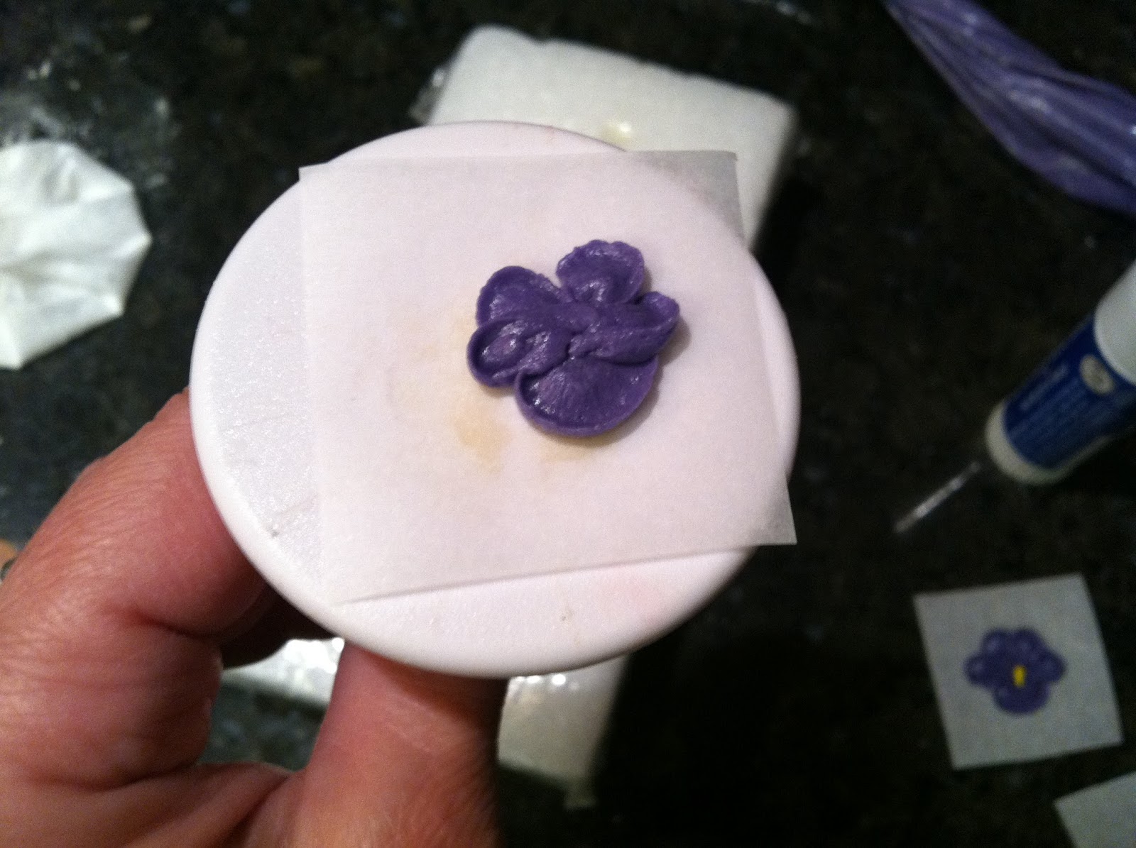 The Iced Queen: Another Royal Icing Violet