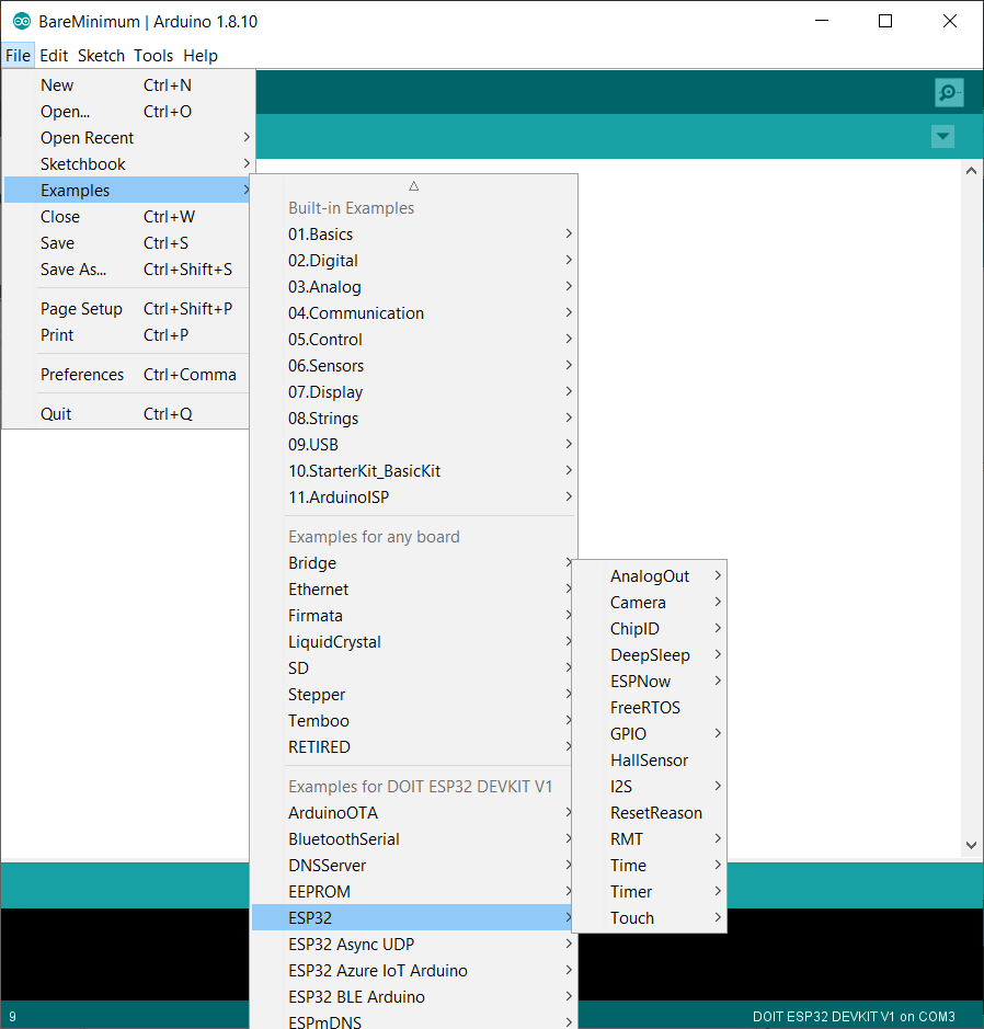 นั่งเล่น Internet of Things กัน: ESP32:Coding:Basic