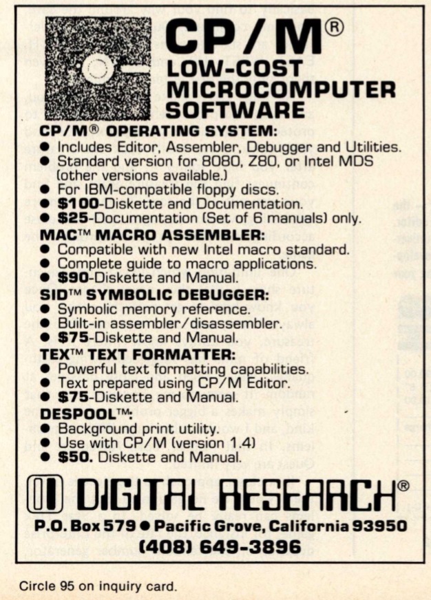 DQSoft: CP/M-80: Parte 1