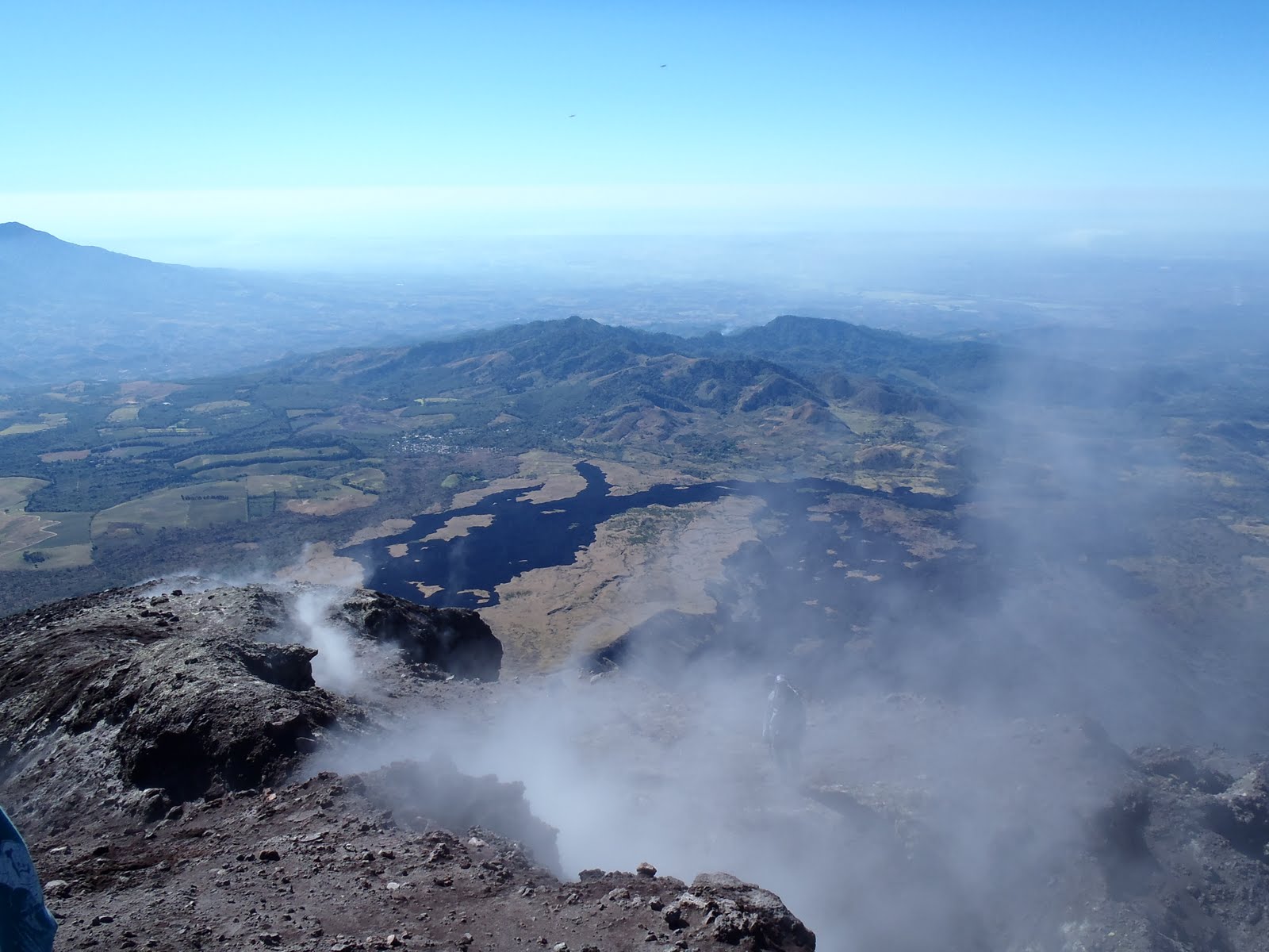 Peace Cor in El Salvadorps: Volcano Pacaya