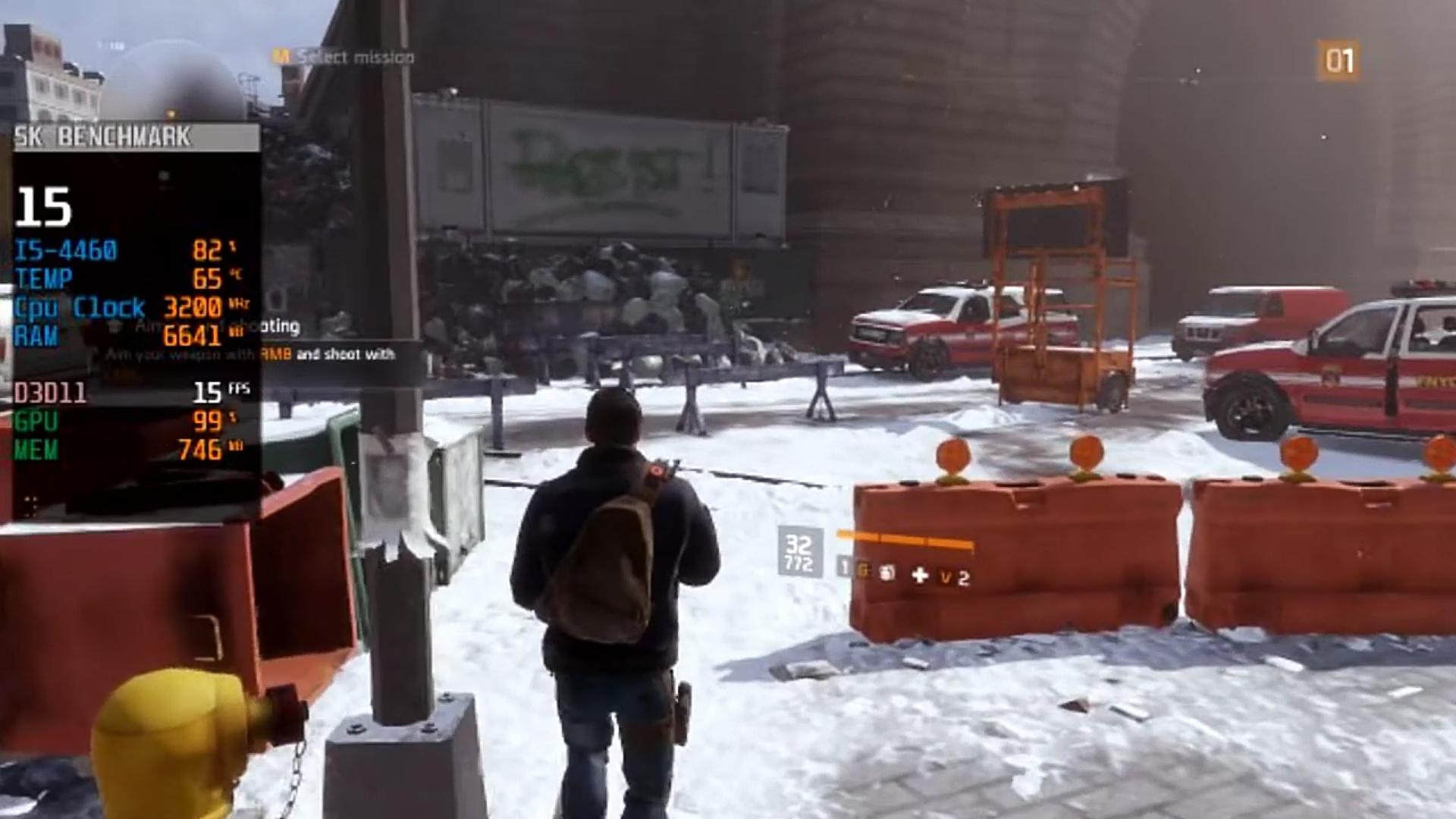 Tom Clancy The Division 1 GamePlay on Intel hd 4600