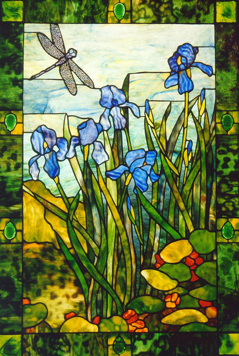 Century Studios: Window of the Week: Iris in Summer