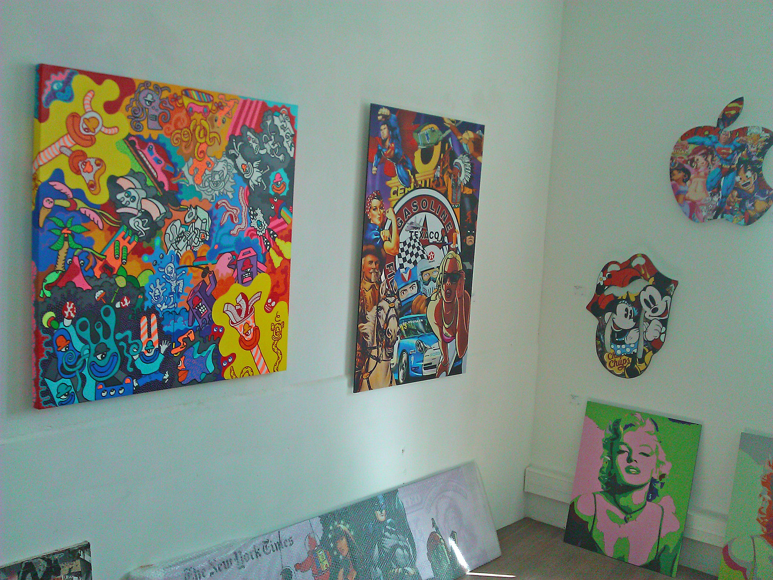 Voillans, village du Doubs, site officiel: La figuration libre - Hank China