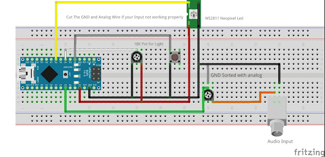 Arduino Neopixel Music Visualizer