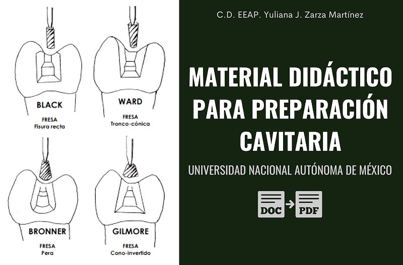PDF: Material didáctico para preparación cavitaria - C.D. EEAP. Yuliana ...