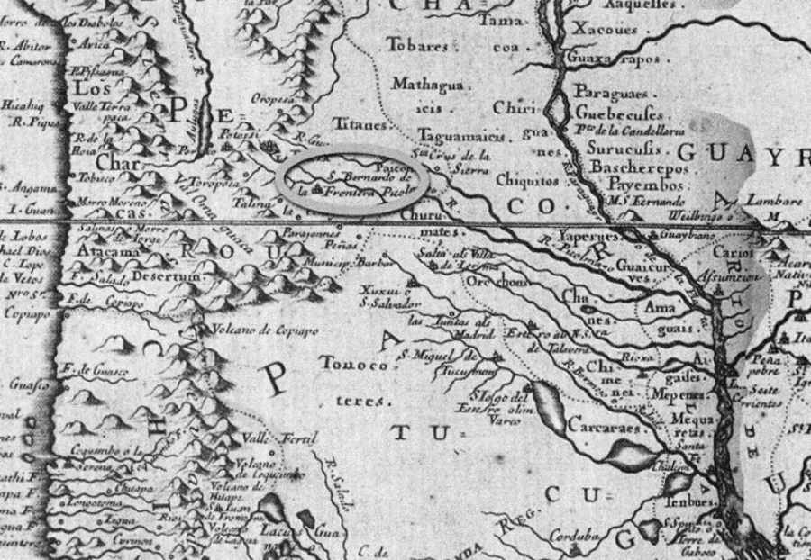 TARIJA EN LOS MAPAS DEL MUNDO EN LA COLONIA E INICIOS DE LA REPÚBLICA ...