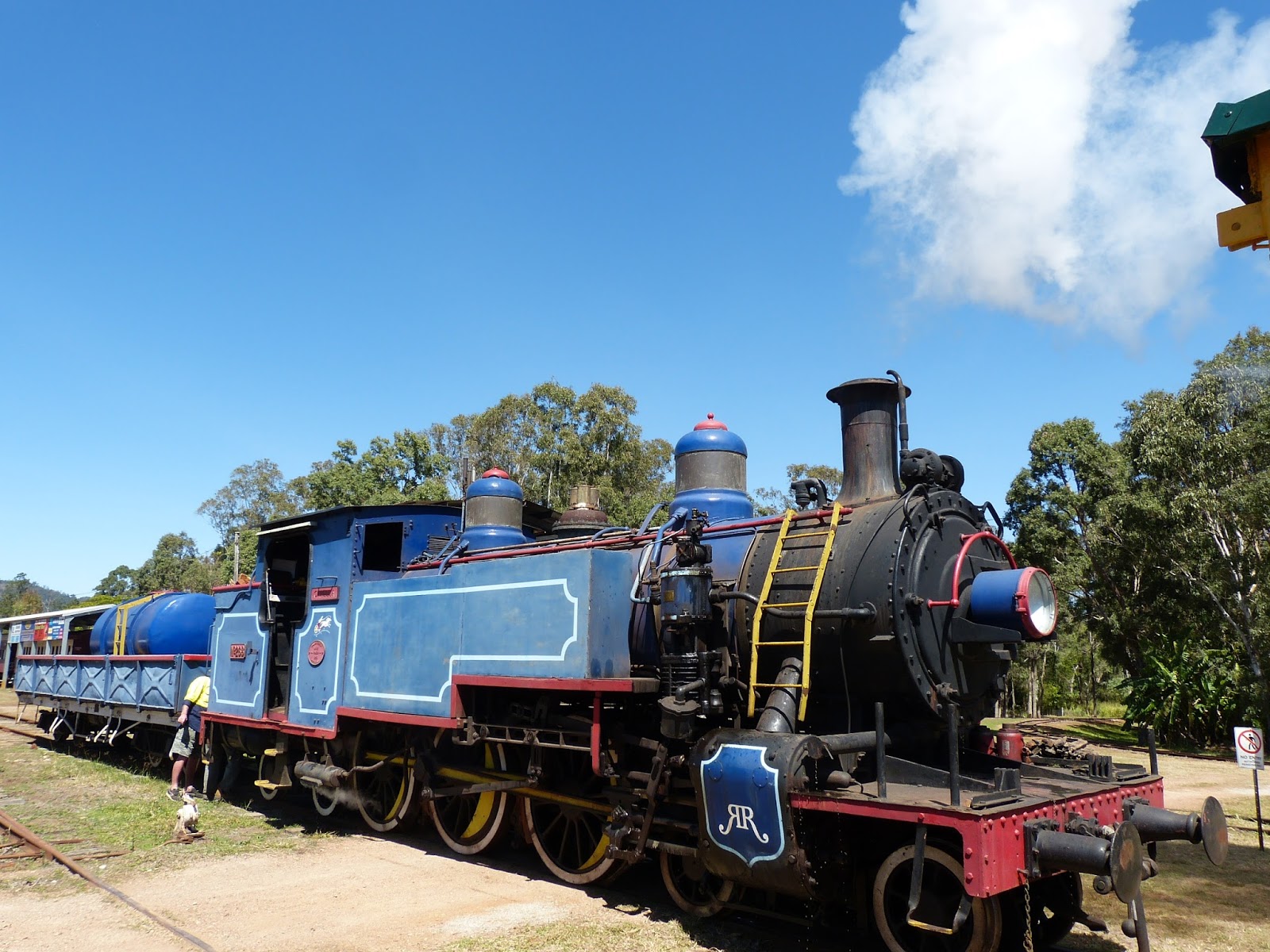 Musing Round Australia: Ravenshoe Train Museum 12 August 2015