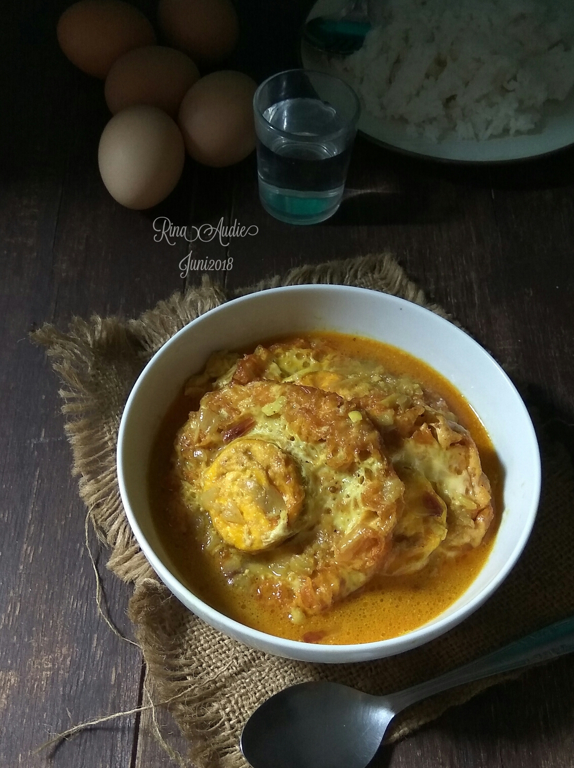 Kari Telur Ceplok - DapurManis