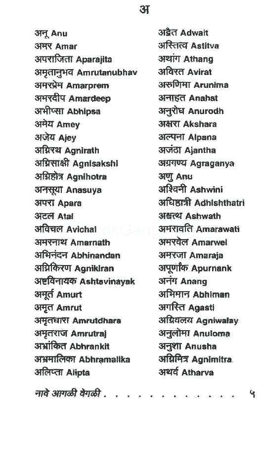 Marathi Balgeet: हिंदू बच्चों के नाम अ अक्षर से - Boy names starting ...