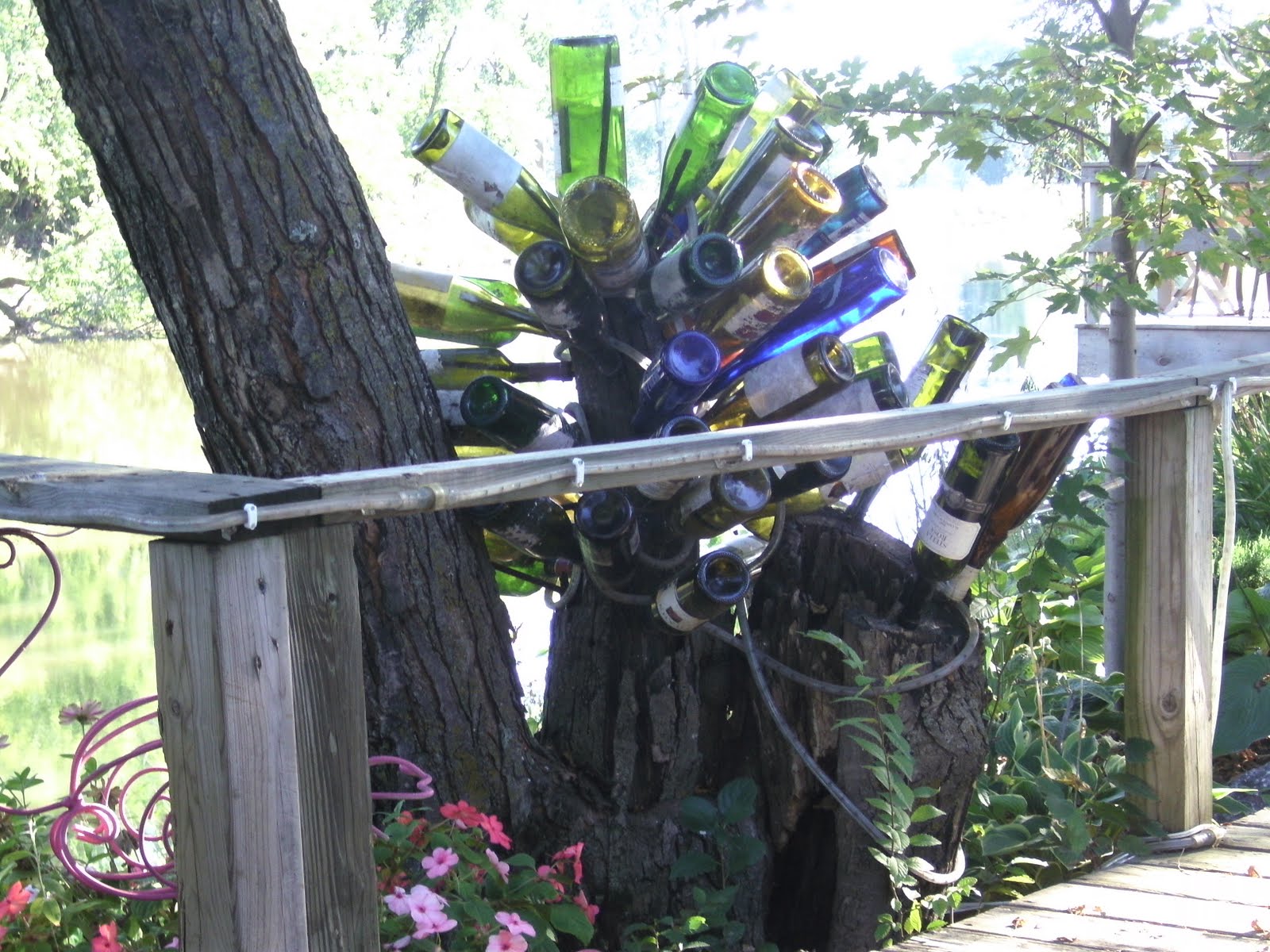 Making Home: Wine Bottle Trees