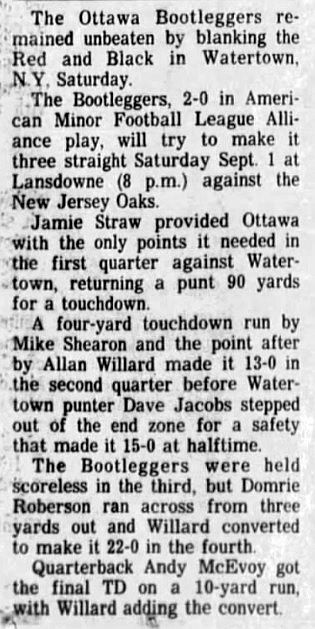 Red And Black Flashback: Bootleggers